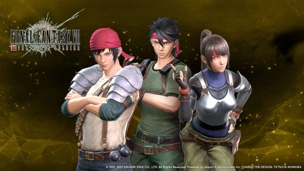 【FF7FS】アバランチの「ジェシー」「ビッグス」「ウェッジ」テーマのスキンが登場したぞ！